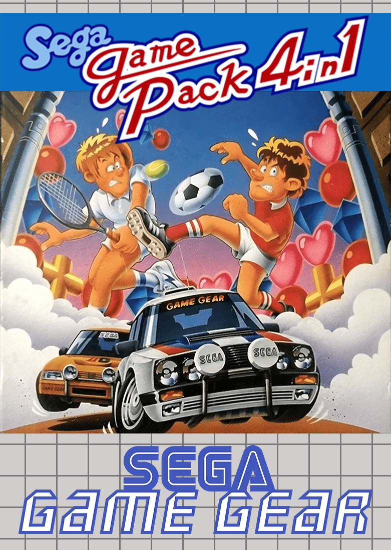 Sega game pack 4 in 1 – Houp's Cave